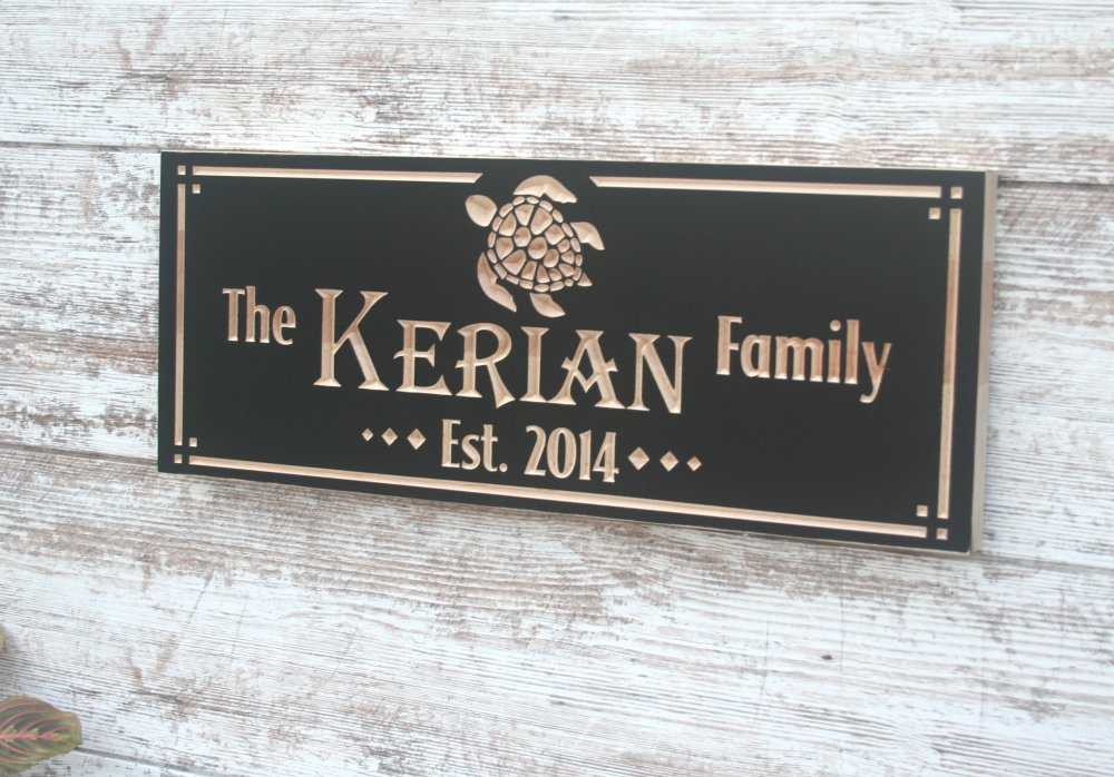 Custom Wooden Cabin Signs