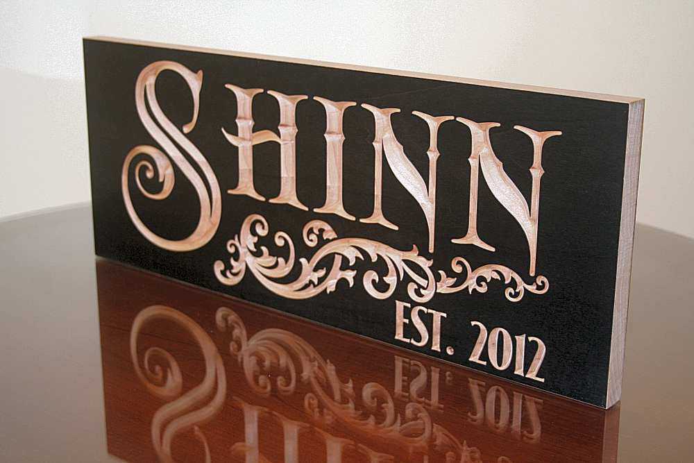 Custom-Family-Name-Sign-Vintage-Style-Carved-in-Wood-SN-B_25008418572 ...