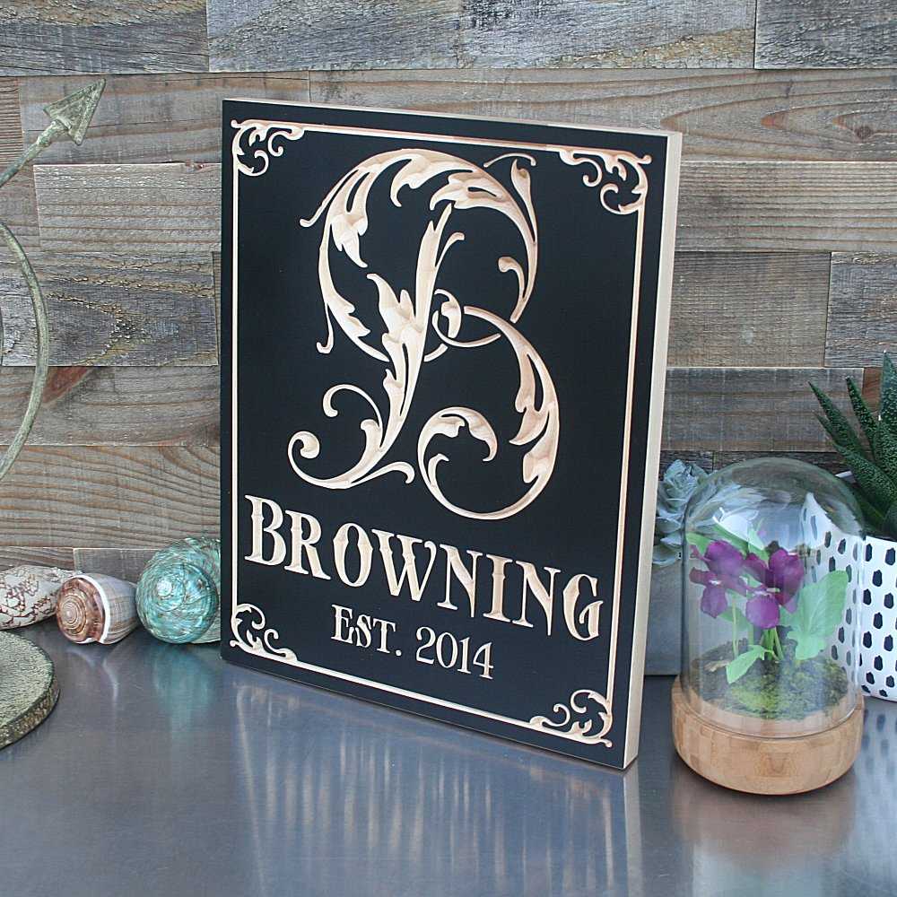 Custom-Family-Signs-Personalized-Monogrammed-Sign-HL-B_6909344153683 ...