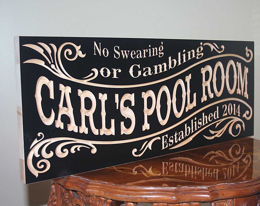 Custom-Home-Wet-Bar-Pub-or-Pool-Hall-Signage-Rustic-Man-Cave-Sign-KR-B ...