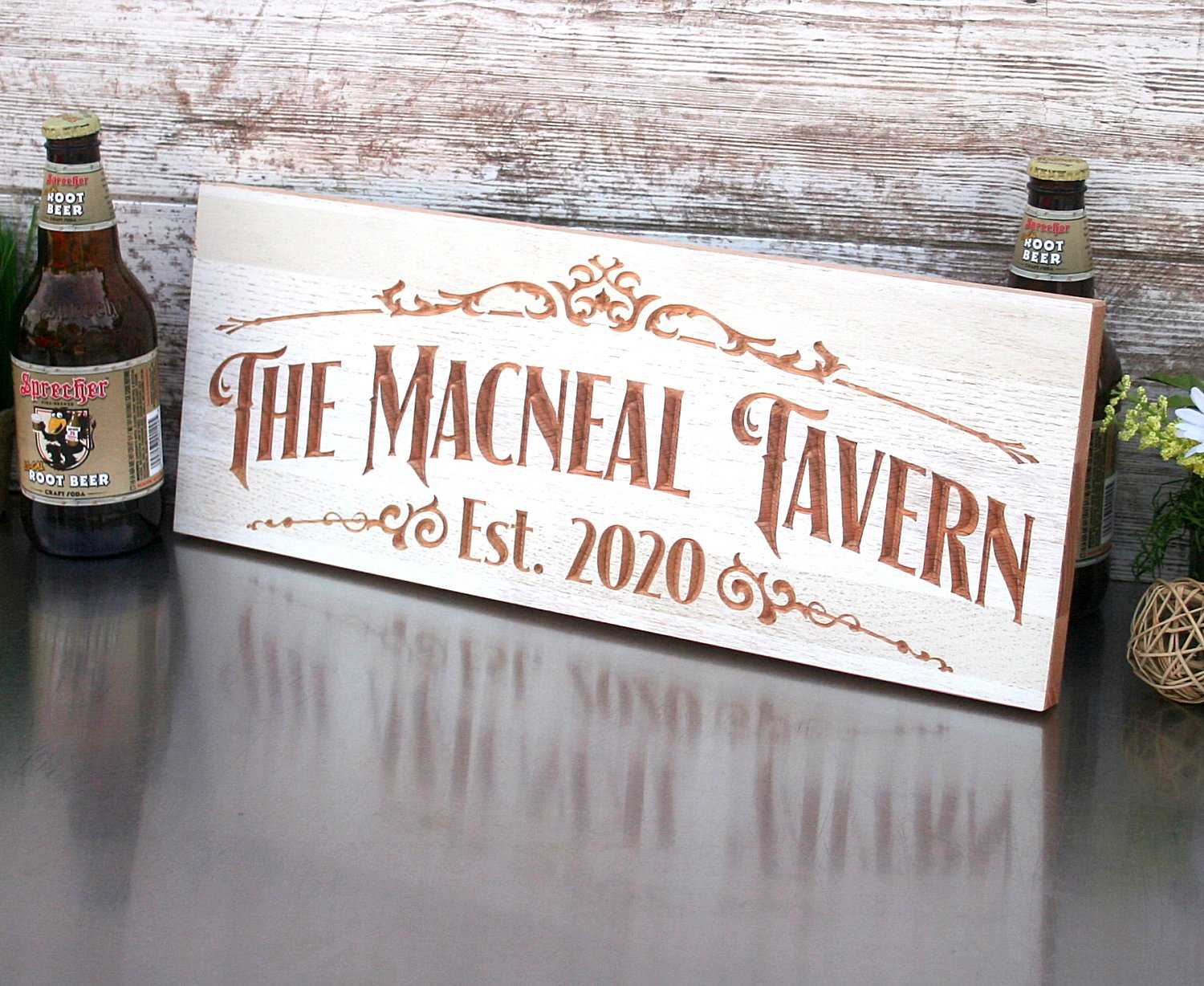 Custom-Whiskey-Pub-Sign-Personalized-Home-Bar-Tavern-Plaque-TV-K ...