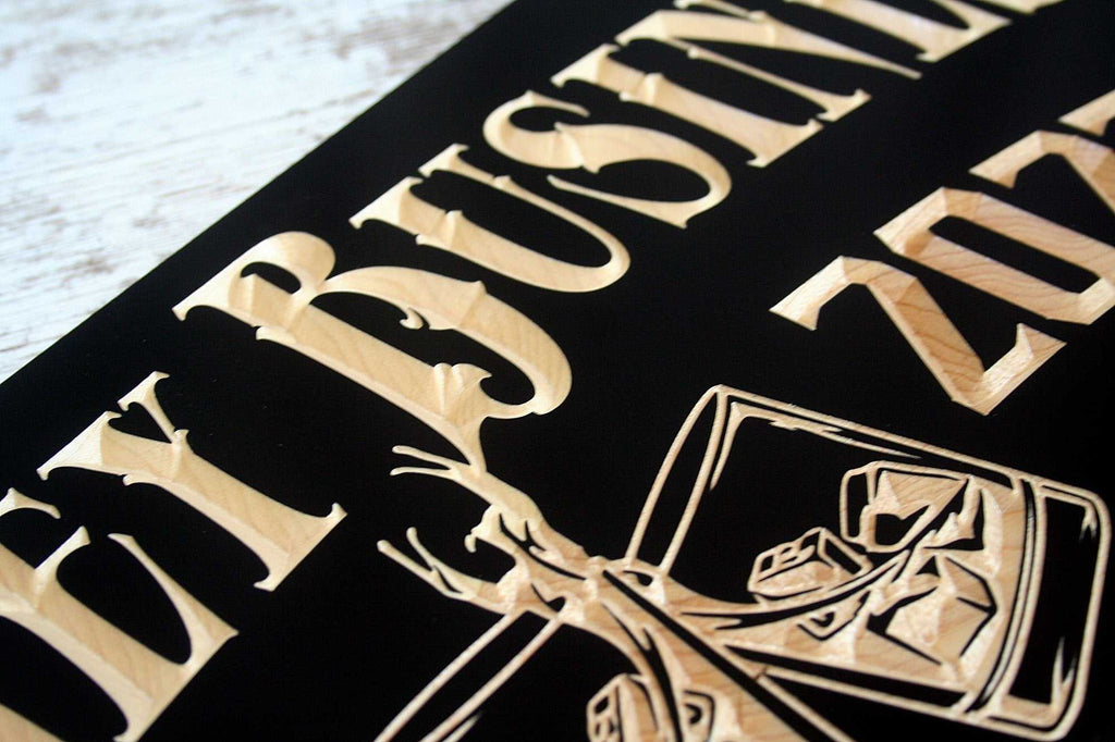 Personalized Custom Wood Bar Sign