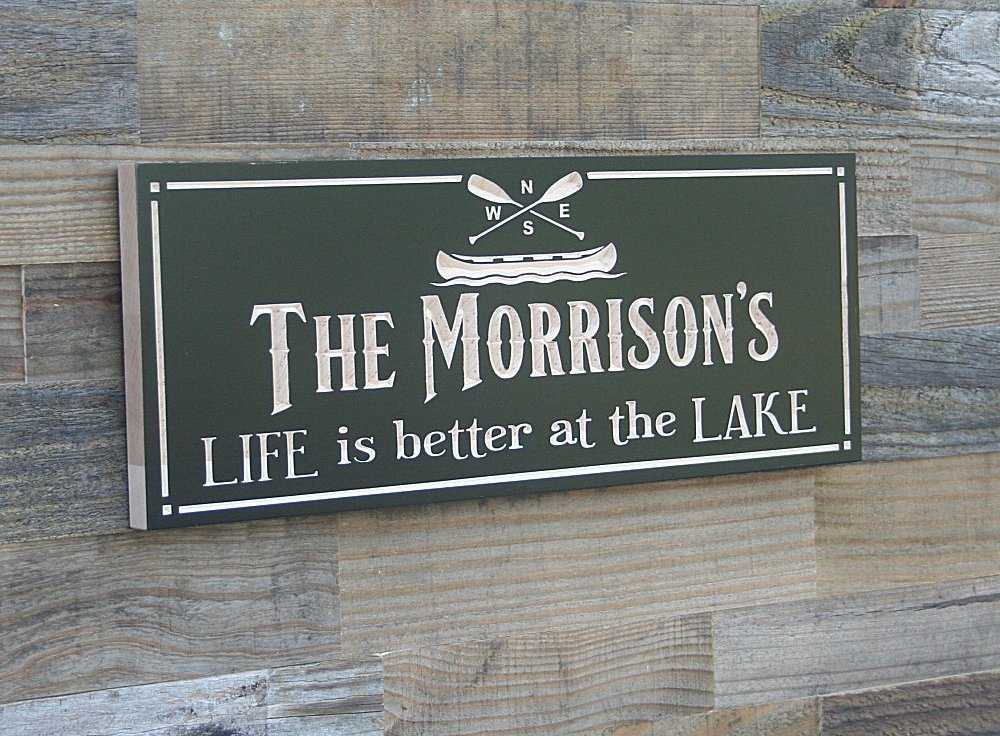 Handcrafted Coastal Cottage Sign