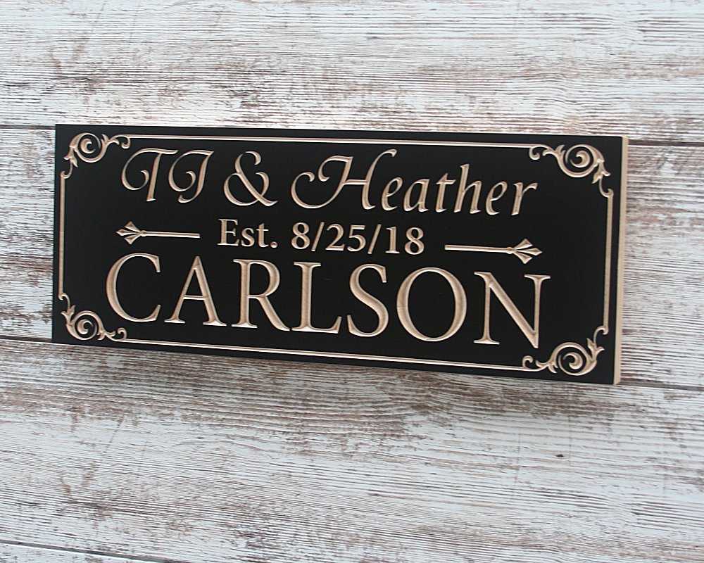 Personalized-Family-Name-Sign-Vintage-Style-Anniversary-Sign-AA-B ...