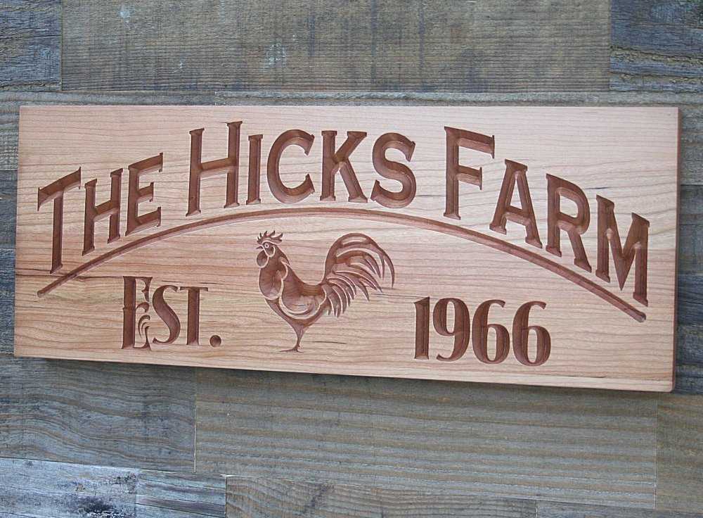 Custom Farm Ranch Signs - Bespoke Ranch Signage