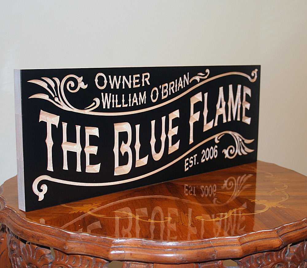 Custom Bar Name Sign