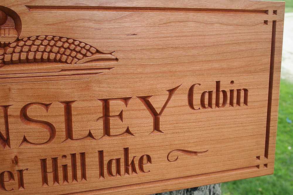 Personalized Hunting Cabin Sign