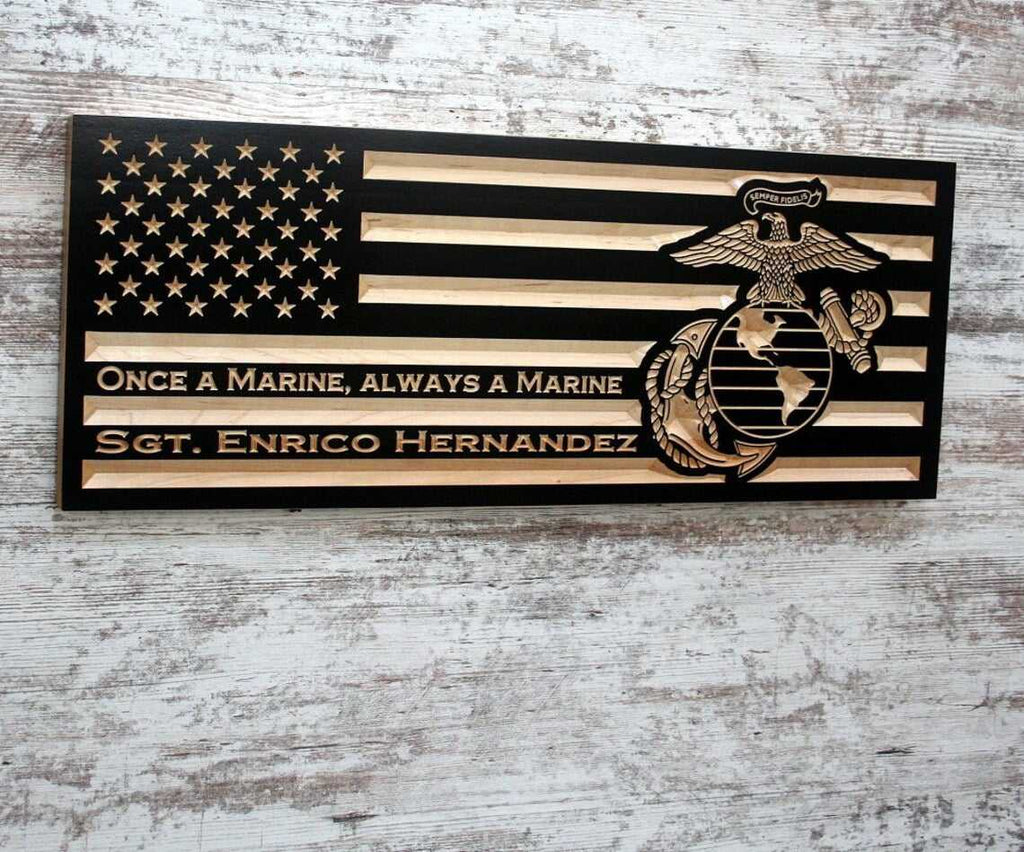 Military Retirement Plaques