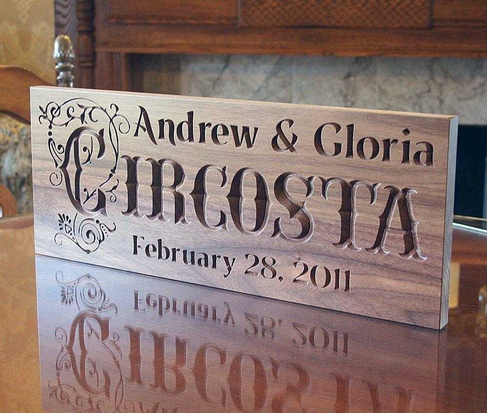 Personalized-Wood-Marriage-Sign-with-Large-Vintage-Monogram-Wedding ...