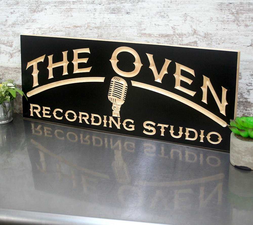 Premium-Custom-Signage-Solutions-for-Discerning-Music-Studios-RE2-B ...