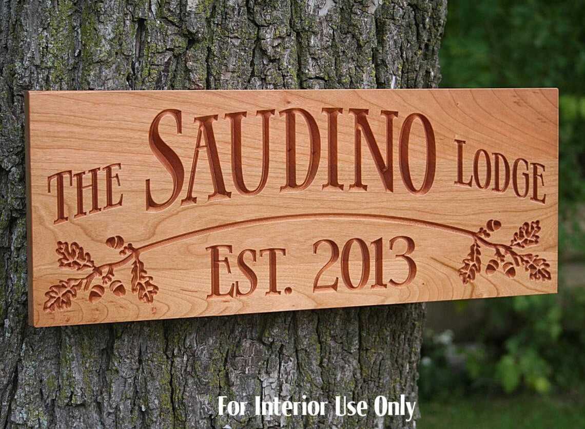 Rustic-Lakehouse-Sign-Personalized-Family-Name-Cabin-Decor-OB-C ...